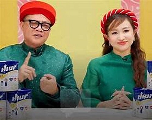 BTV Quang Minh và MC Vân Hugo từng ‘nổ’ như thế nào khi quảng cáo sữa HIUP?